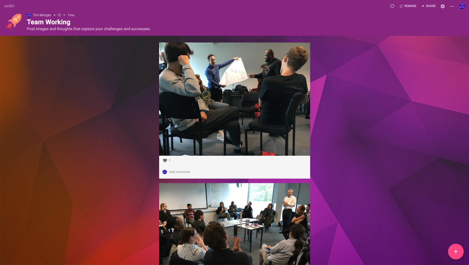 Padlet: Teaching examples and data protection – Digital Education Support