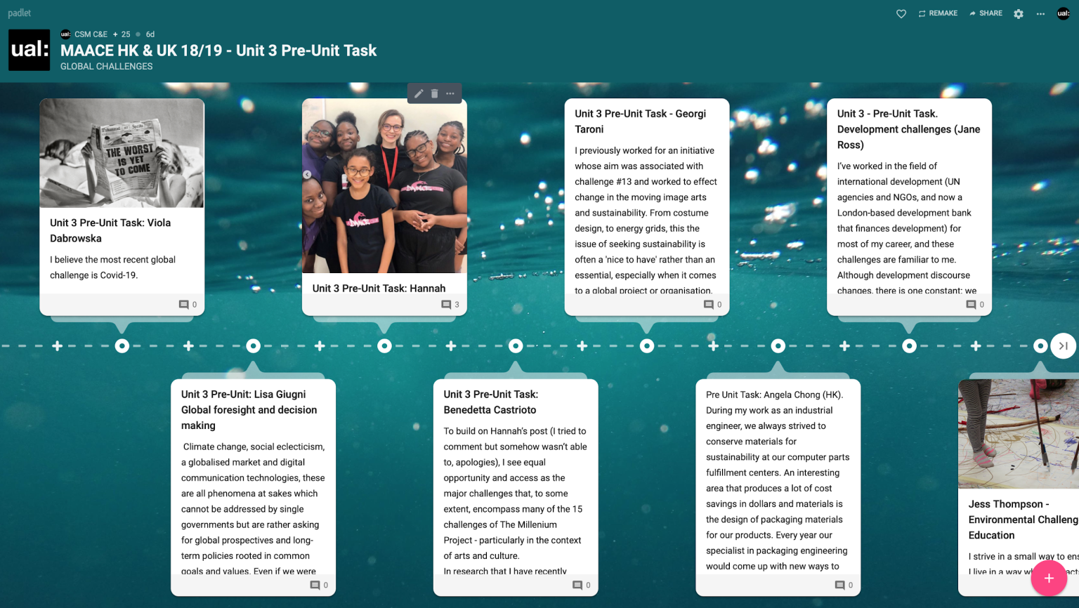 Padlet: Teaching examples and data protection – Digital Education Support