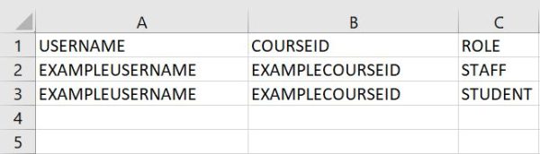 Admin Tool: Enrolment – Digital Education Support