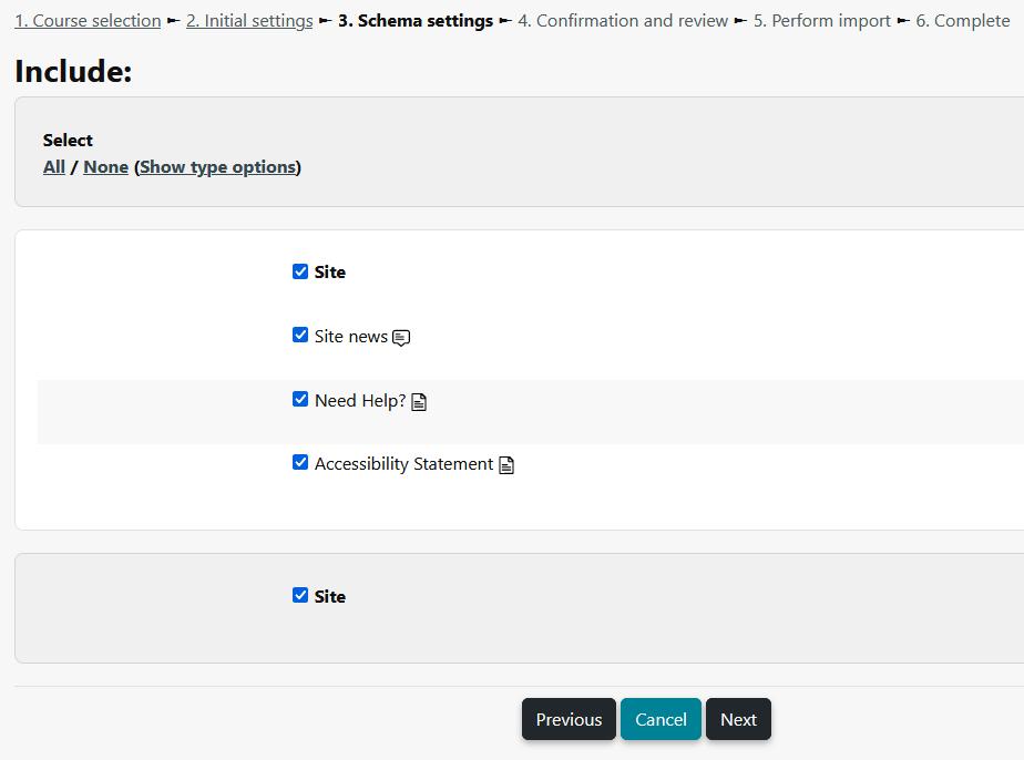 Moodle: Importing Content – Digital Learning Support