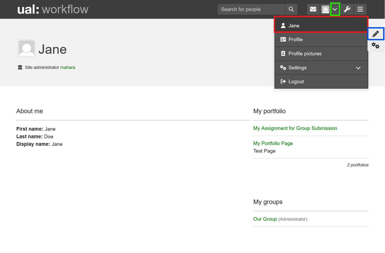 Workflow: Getting started – Digital Education Support