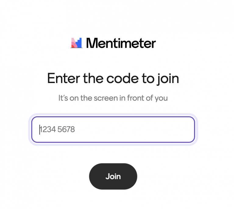 How to participate in a Mentimeter presentation – Digital Learning Support