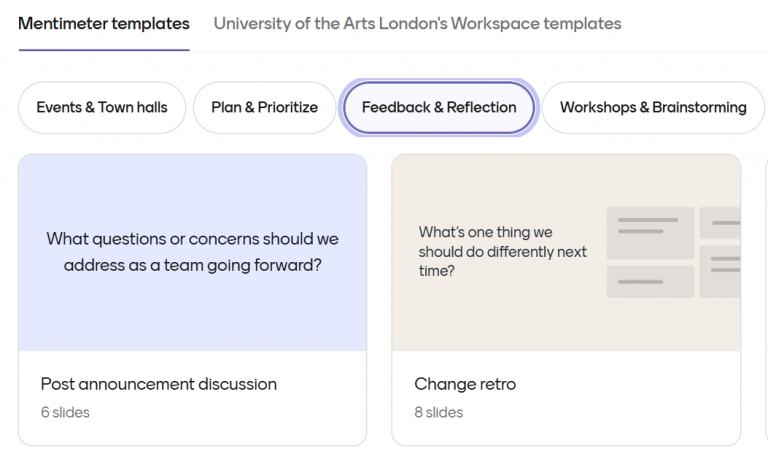 Quick wins to improve accessibility in Mentimeter – Digital Learning ...